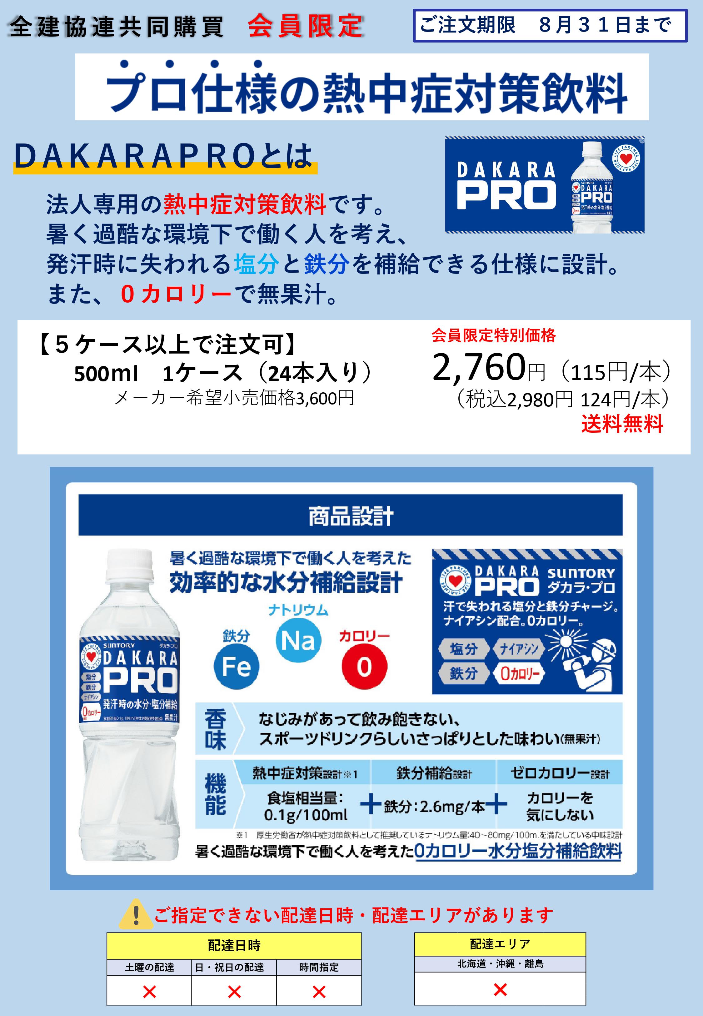全建協連 ｜ DAKARAPRO